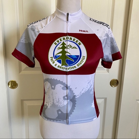 primal | Tops | Primal Team Evergreen Cycling Jersey Medium | Poshmark